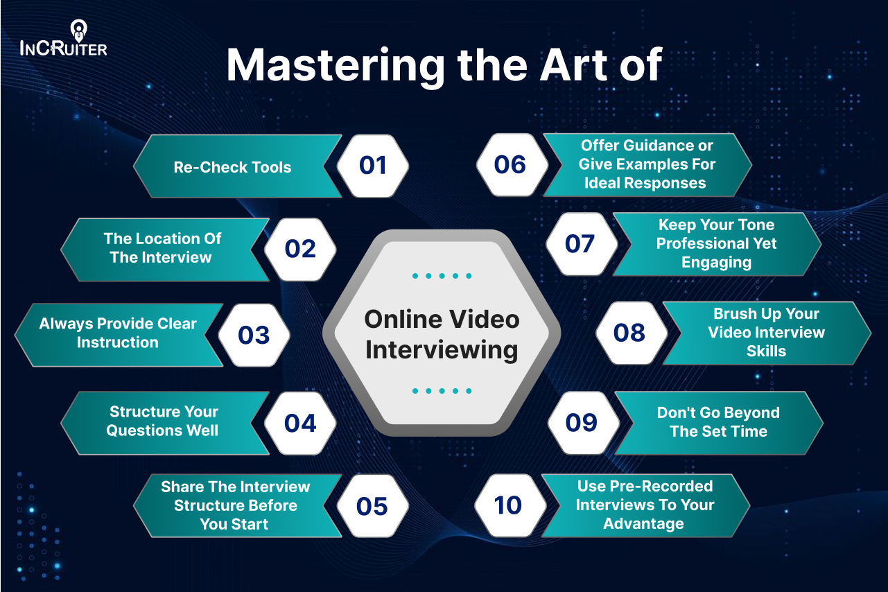 10 Essential Video Interviews Tips for Recruiters | InCruiter